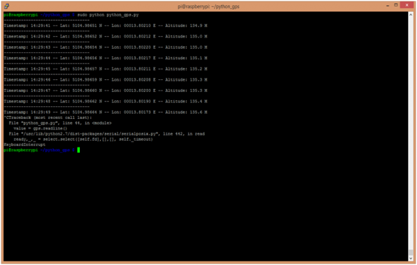 Raspberry Pi Add-On GPS HAT Module - Geekworm Wiki