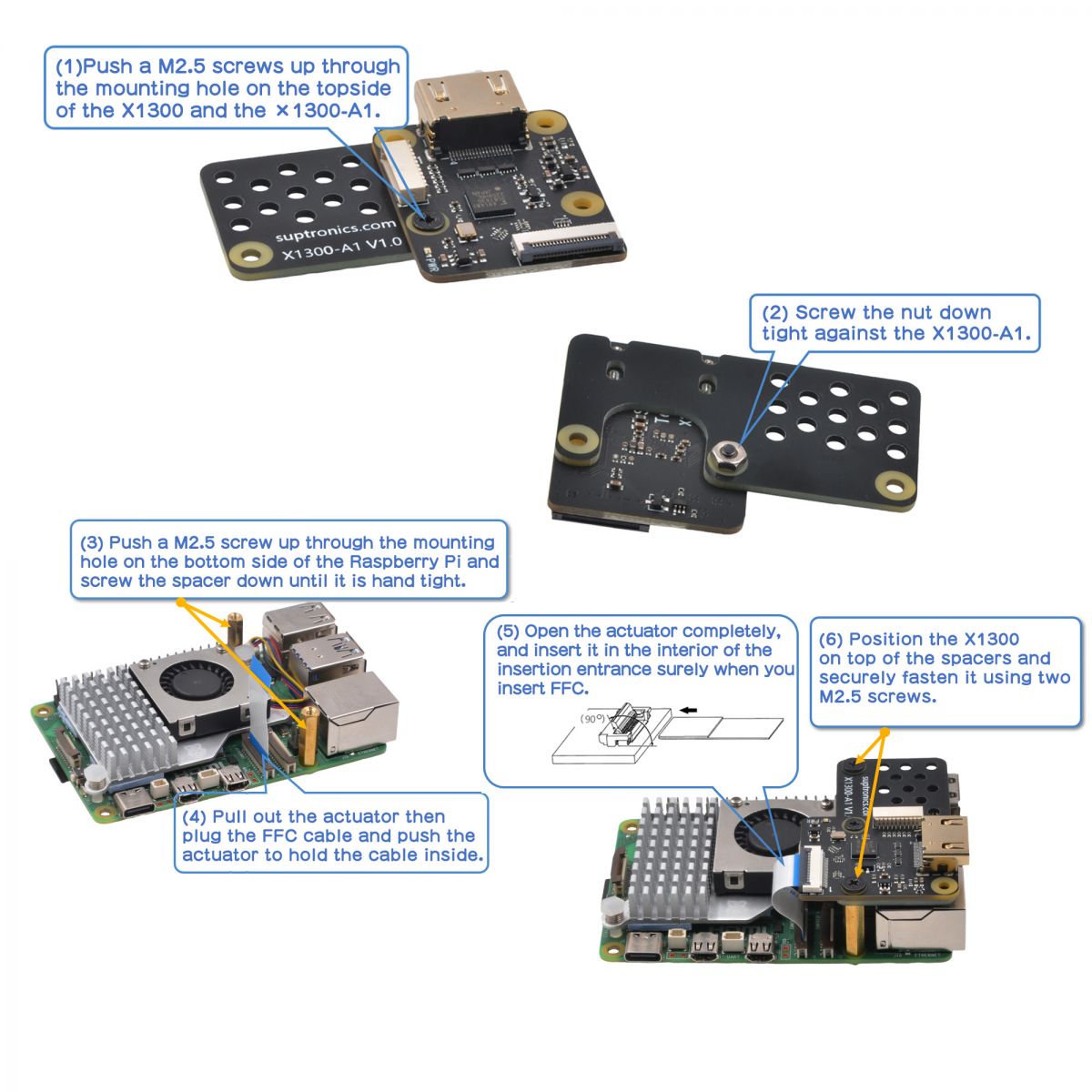 X1300 Hardware - Geekworm Wiki